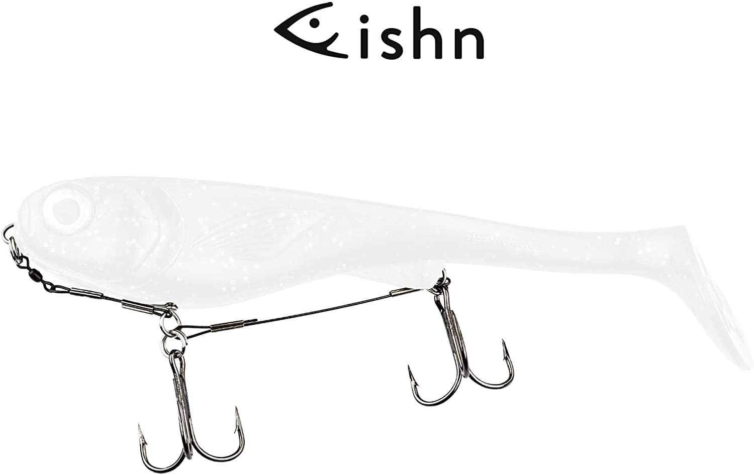 FISHN The Rig Shallow Rig for pike bait – 7.5cm/8cm hook spacing, up to ...