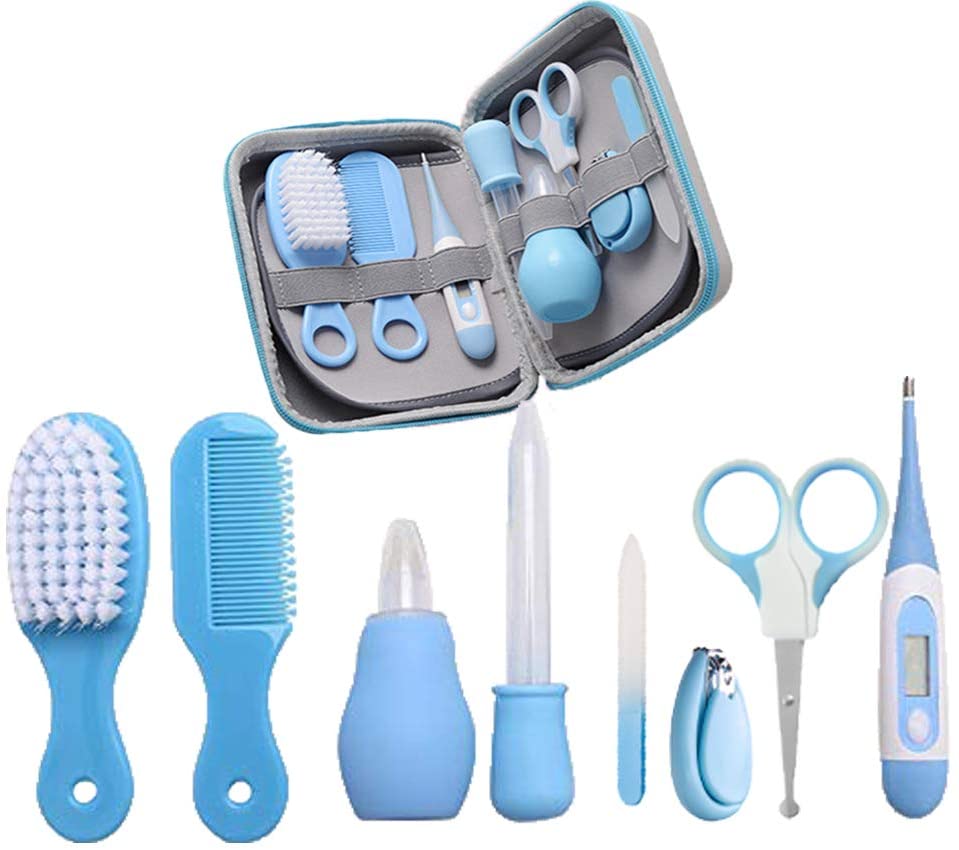 Afufu Baby Grooming Kit, Infant Daily Nurse Tool with Baby Combing Kit ...