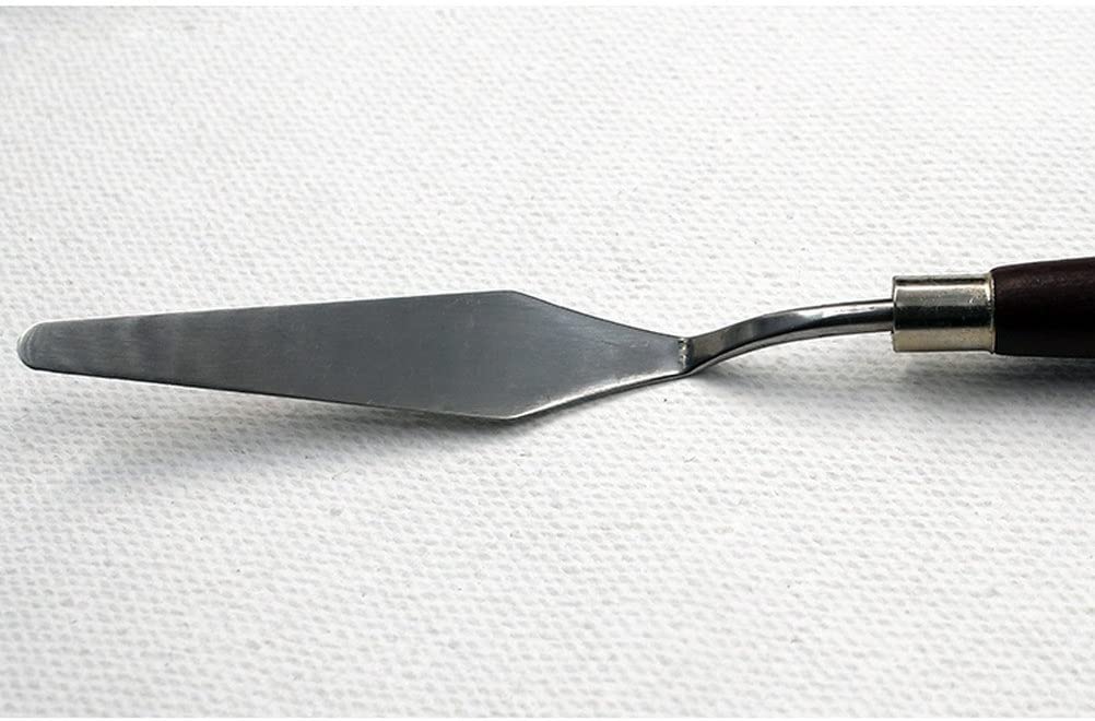 nuoshen 5 Pcs Painting Mixing Scraper, Sicai Stainless Steel Artist ...