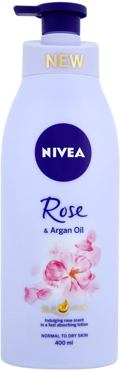 Nivea Rose & Argan Oil Body Lotion, 400ml – BigaMart