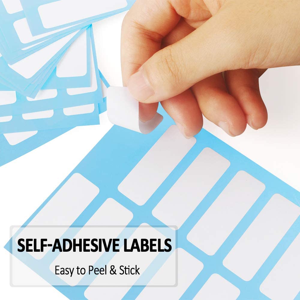 File Folder Labels Adhesive Name Label White Filing Envelopes Tags ...
