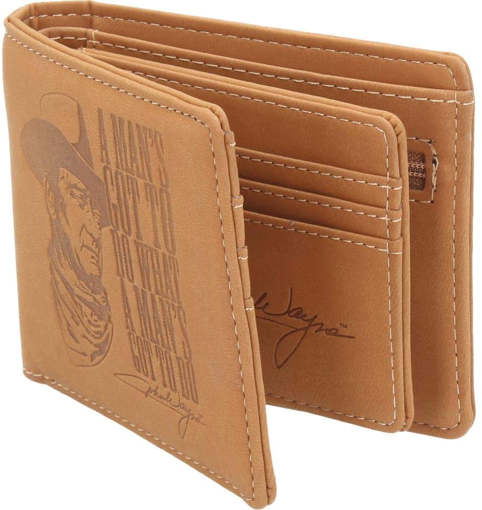 Nemesis Now B3315J7 John Wayne Wallet 10cm Brown – BigaMart