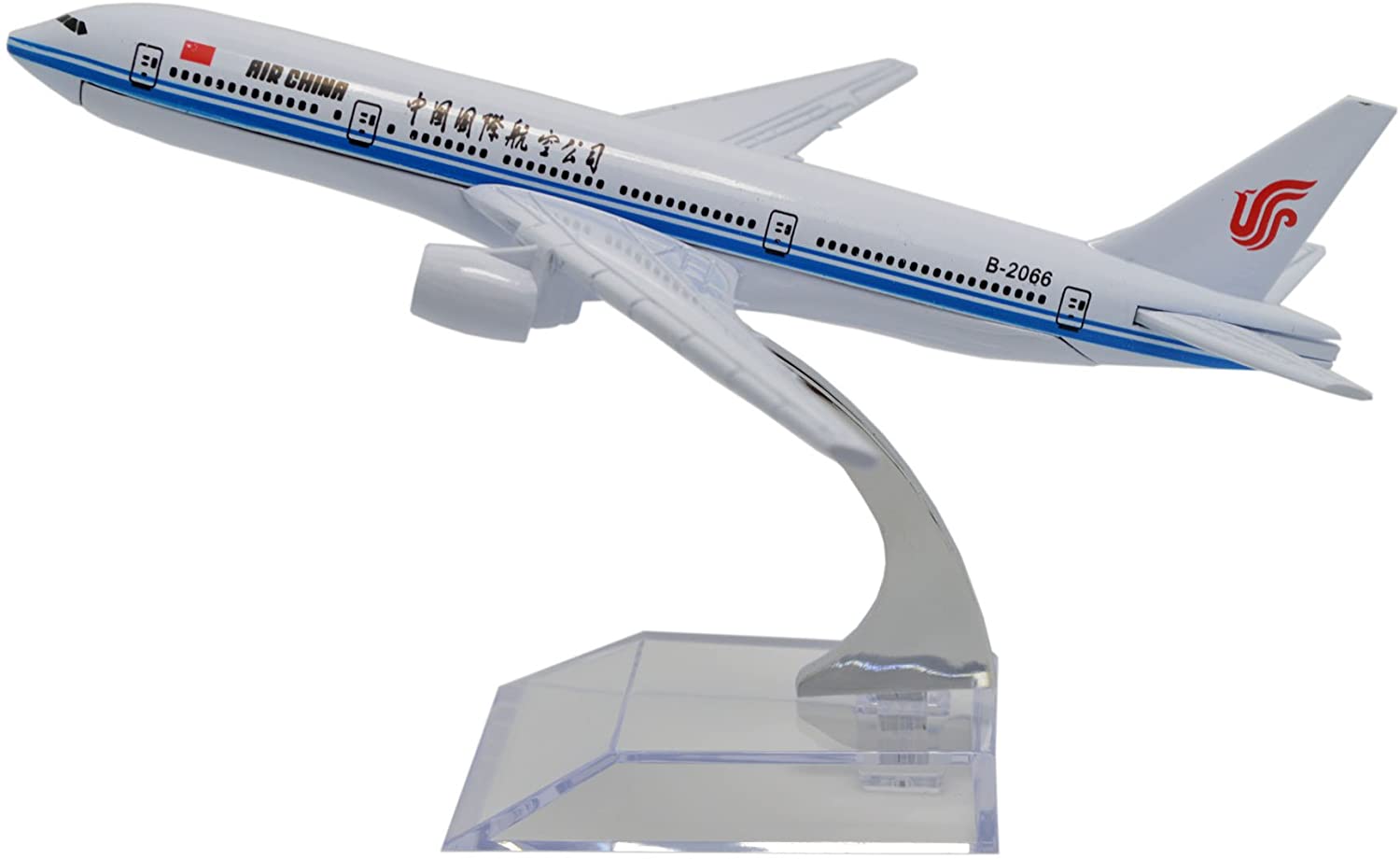 TANG DYNASTY 1:400 16cm B777-200 Air China Metal Airplane Model Plane ...