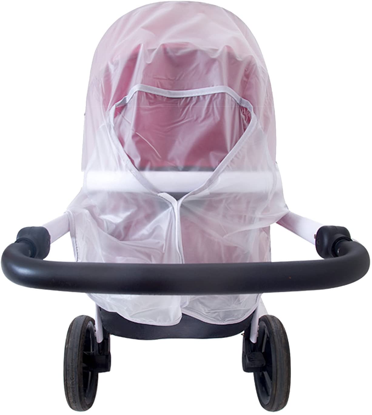 Universal Stroller Rain Cover PVC Rainproof Dustproof Windproof Shield ...