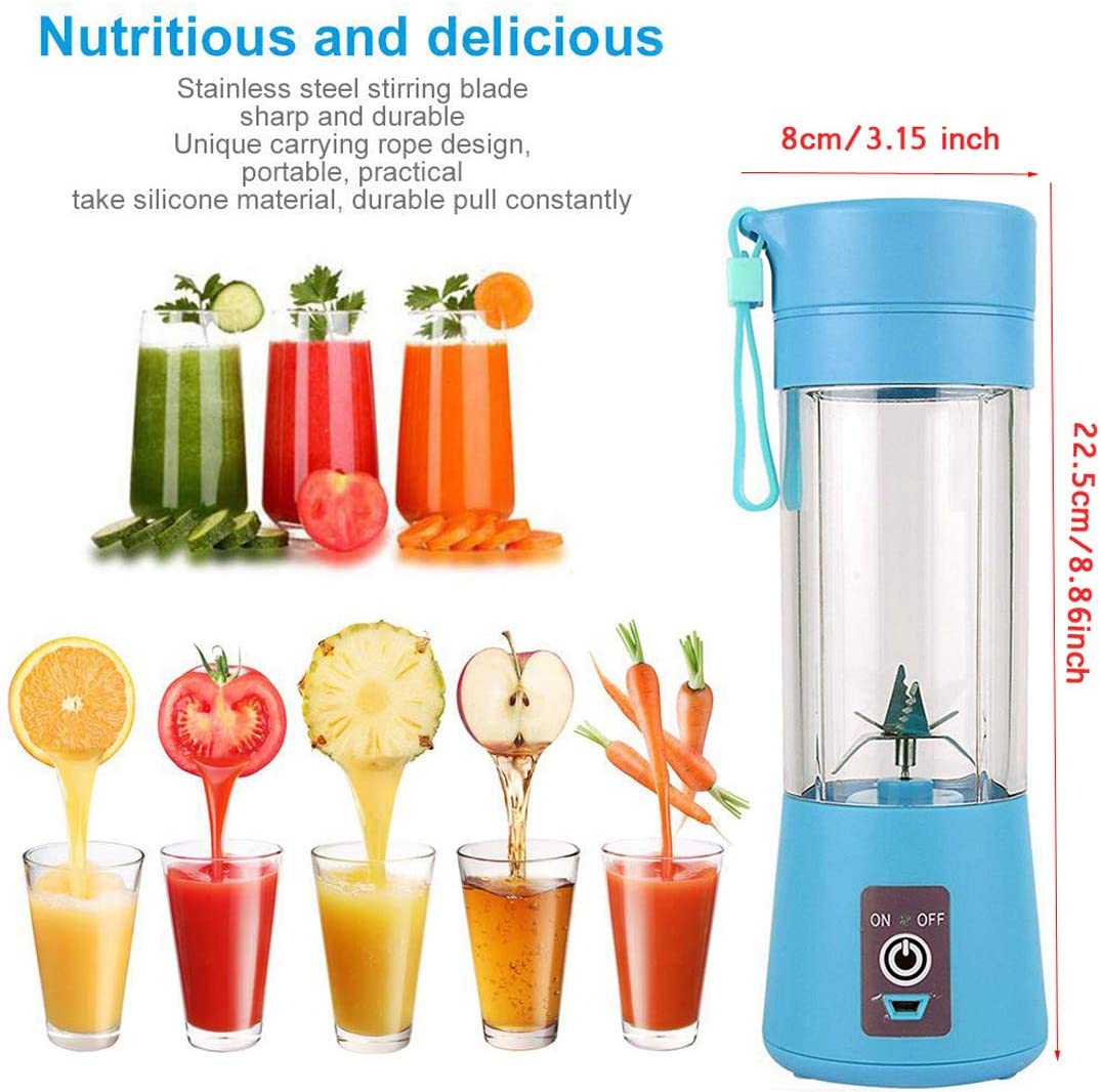 Mini Portable Blender,Personal Blender Small Fruit Mixer Electric USB ...