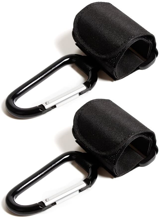 2 Pack Stroller Hook Clips, Multipurpose Non-Skid Buggy Clips Baby Pram ...