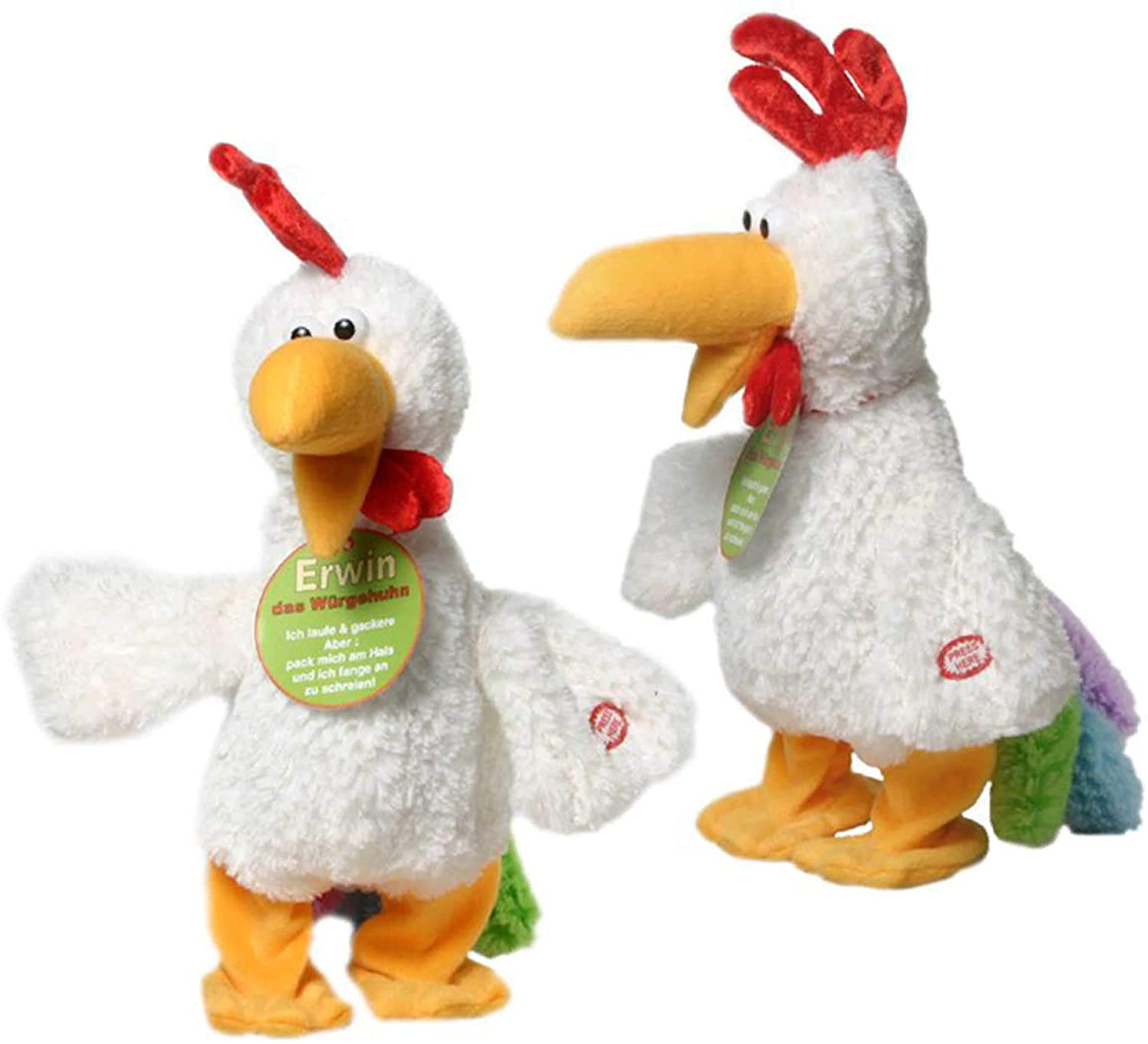 ERWIN THE STRANGLED CHICKEN PLUSH TOY – BigaMart