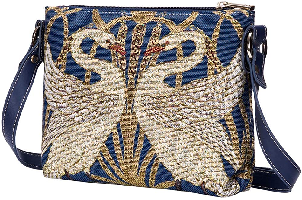 Signare Tapestry Women Bags inspired by Walter Crane, The Swan – BigaMart