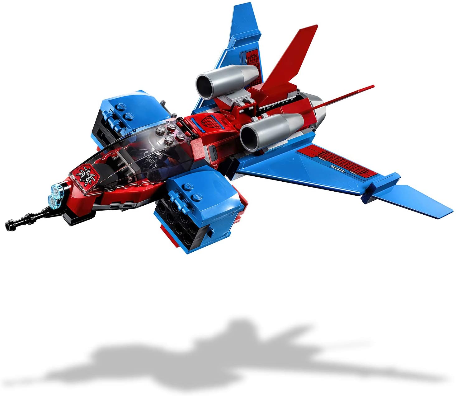 Super Heroes LEGO 76150 Marvel Spider-Man Jet vs. Venom Mech Playset ...