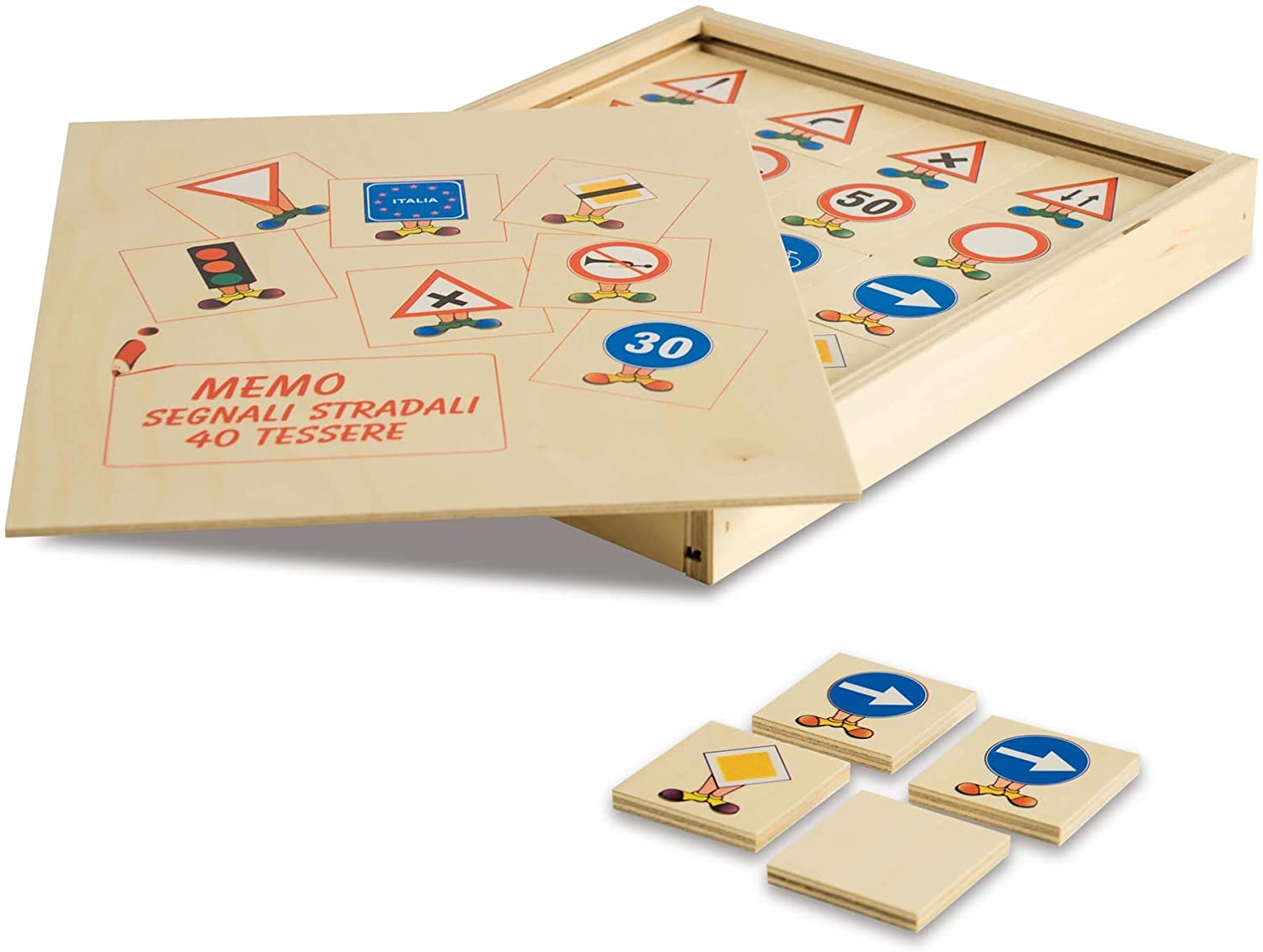 Dida – Memory road signs. The memo a memory game with tesserae and ...