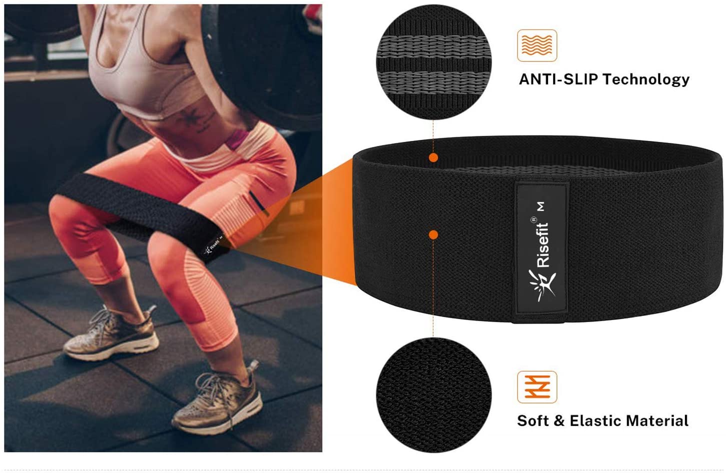 Risefit Foam Barbell Pad with Secure Straps, Perfect Neck Protector ...