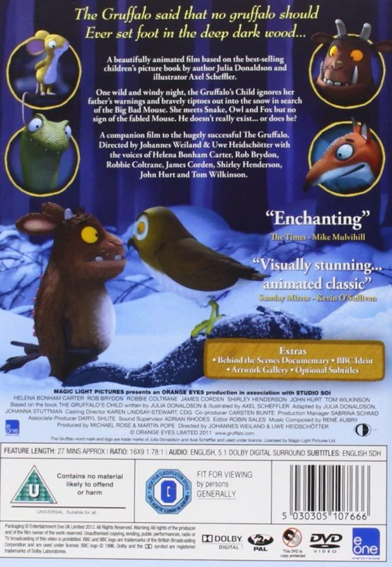 The Gruffalo’s Child [DVD] – BigaMart