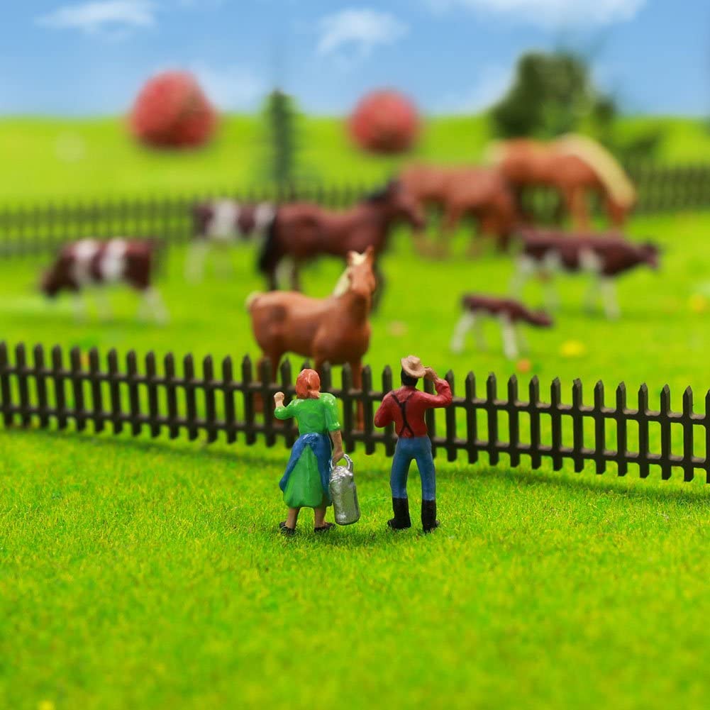 Farm Animals Figure Toys Set,AN8706 36PCS 1:87 Well Painted Farm ...