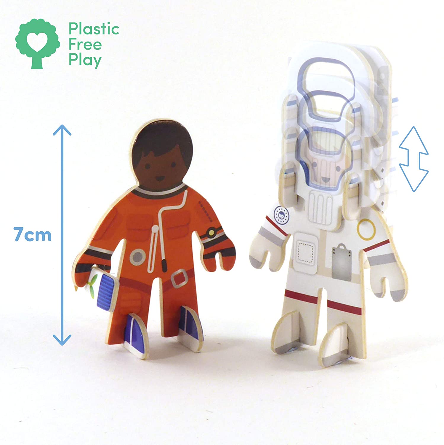 PLAYPRESS Astronauts & Toy Space Station Childrens Toy Playset ...