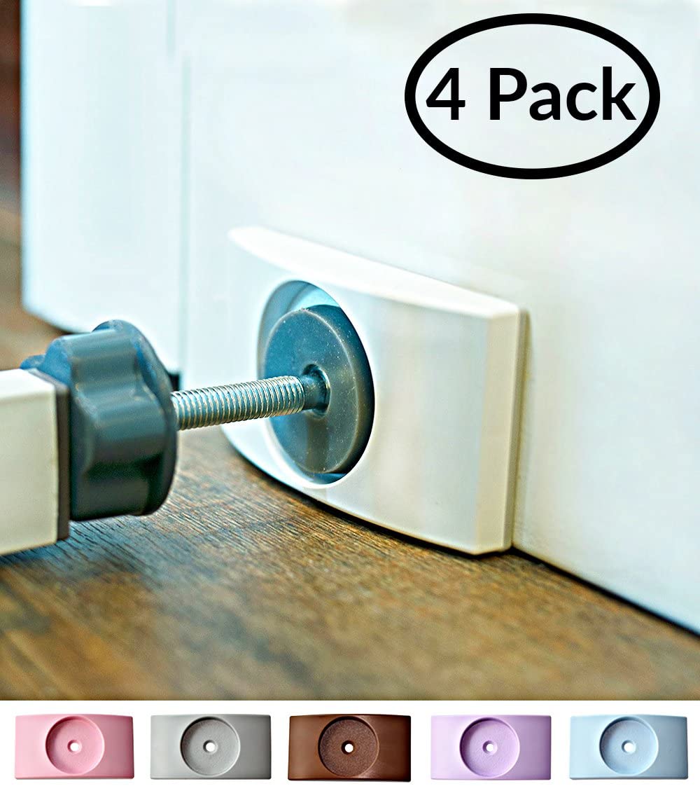 Wall Nanny – Baby Gate Wall Protector (4 Pack) Protect Walls & Doorways ...