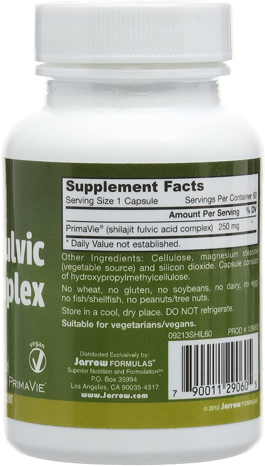 Jarrow Formulas Shilajit Fulvic Acid Complex 60 Capsules – BigaMart