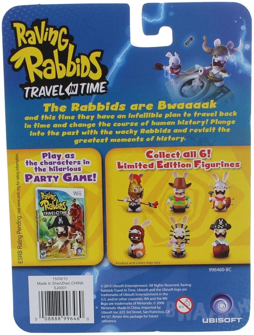Raving Rabbids “Travel in Time” Limited Edition Figurine – “Cave man ...