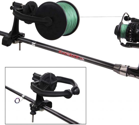 JSHANMEI Fishing Line Trolling Winder Spooler System Portable Fishing ...