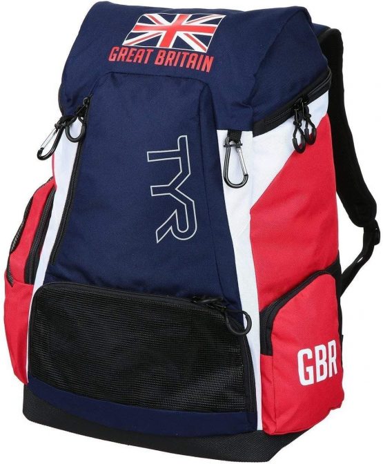 TYR Alliance Team Backpack 45L British Federation-Special Edition, blu ...