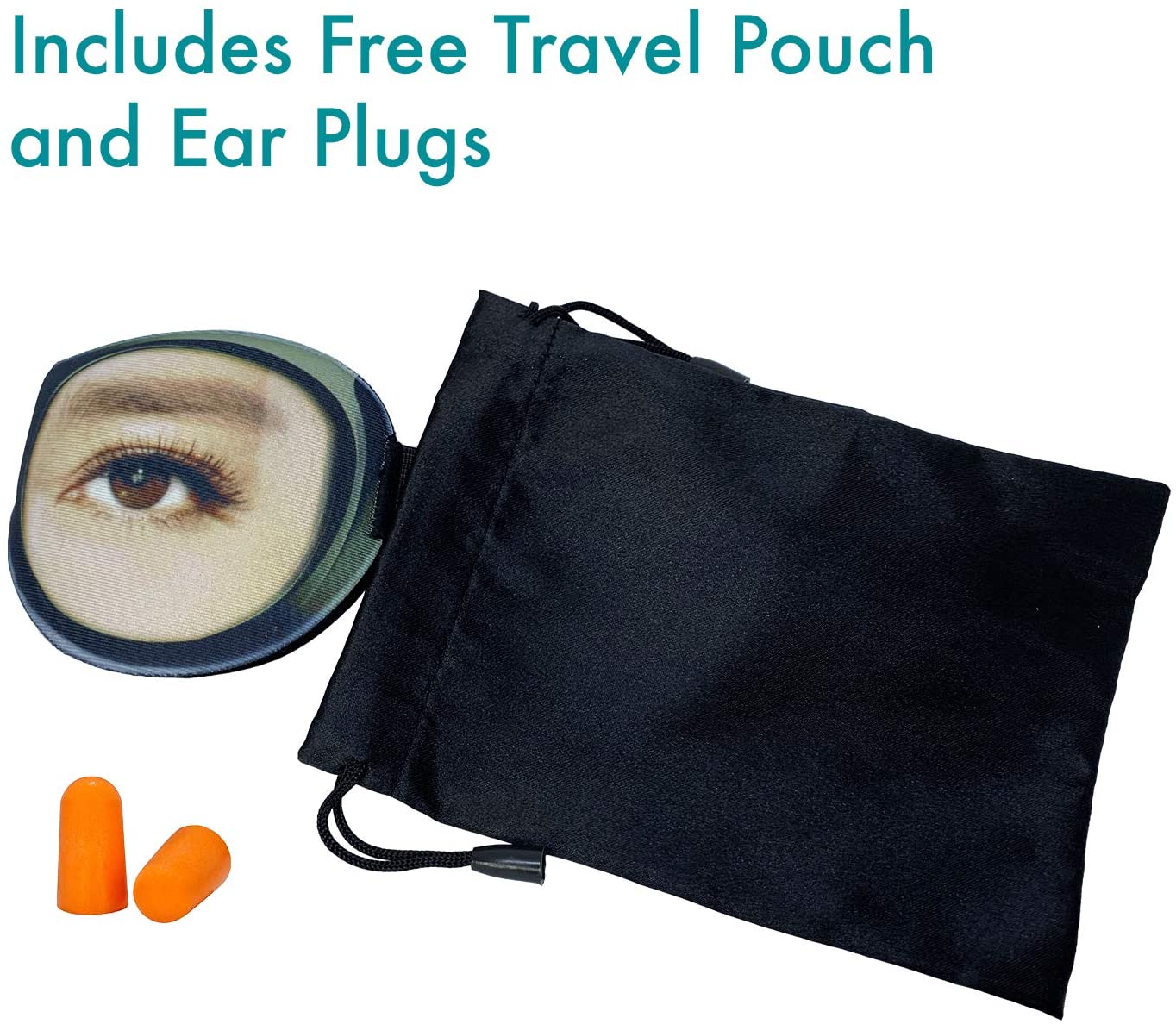 Eye Mask with Eyes Open by Okami – Funny Eye Mask, Blackout Sleep Mask ...