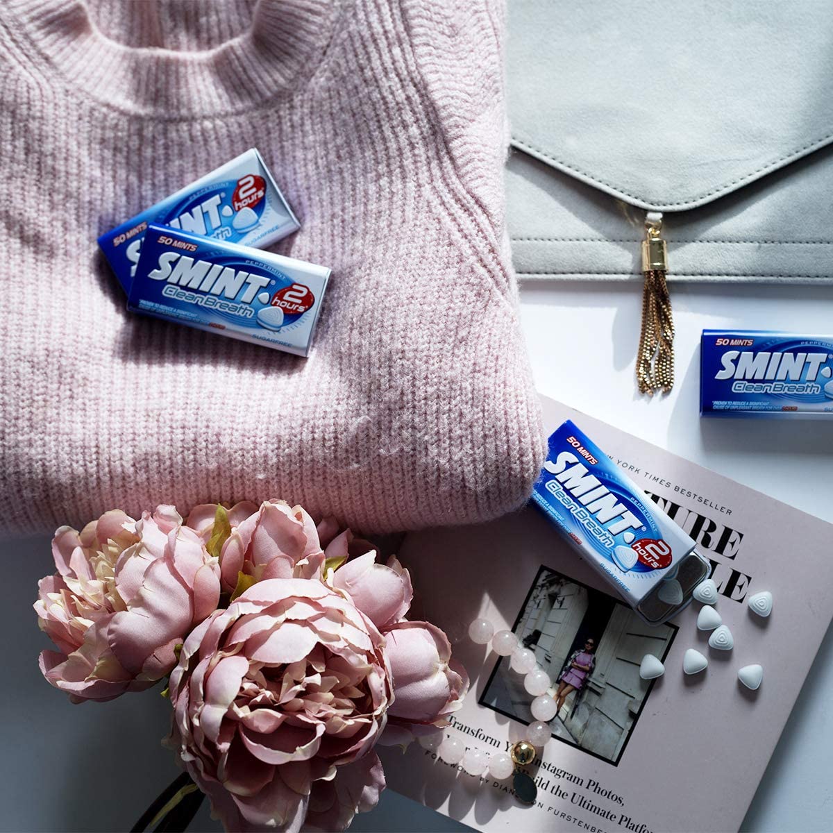 Smint XXL Clean Breath Sugarfree 50 Mints Tin (Pack of 12) – BigaMart