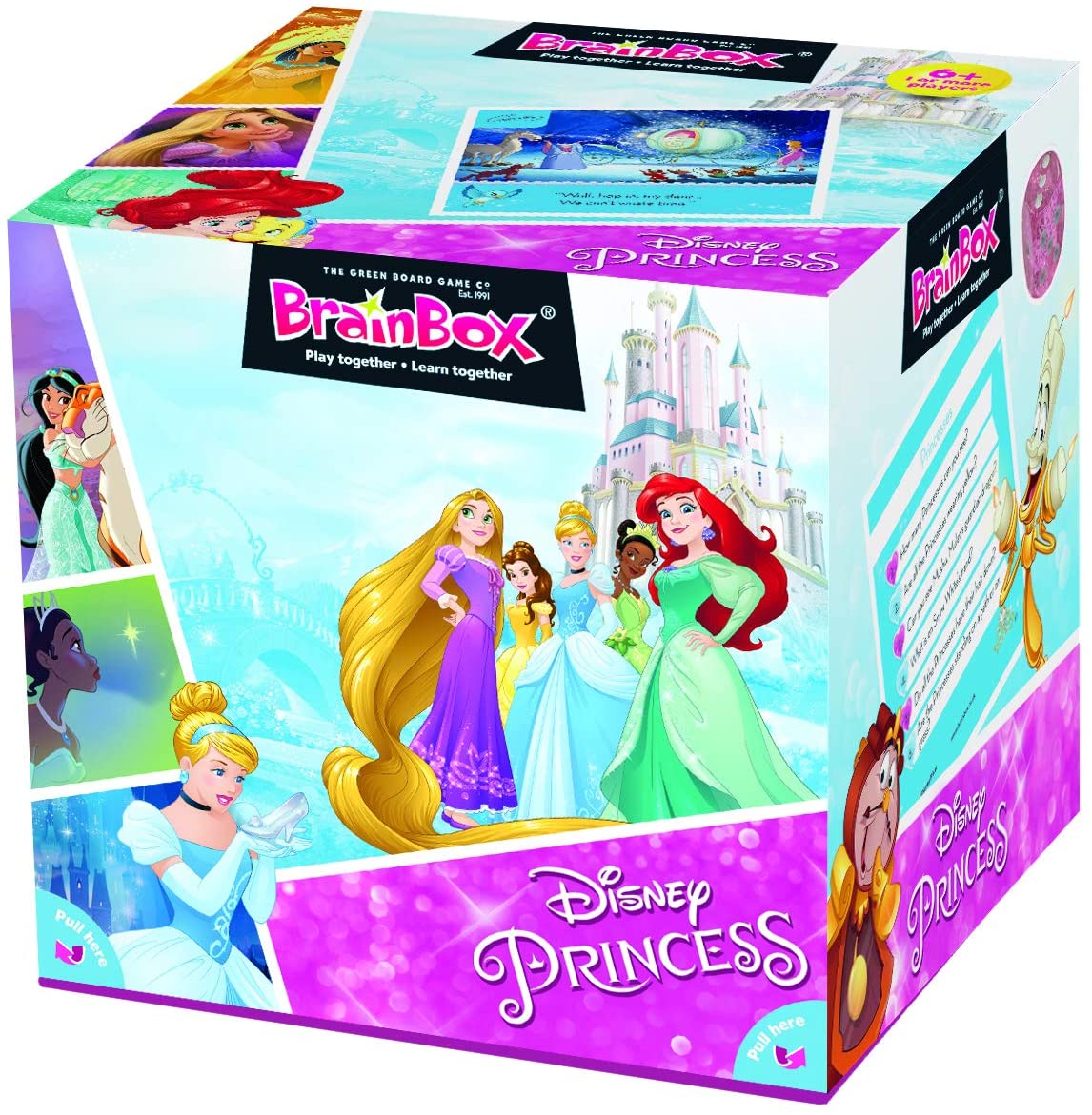Brainbox Games GRE91032 BrainBox Disney Princess, Mixed Colours – BigaMart