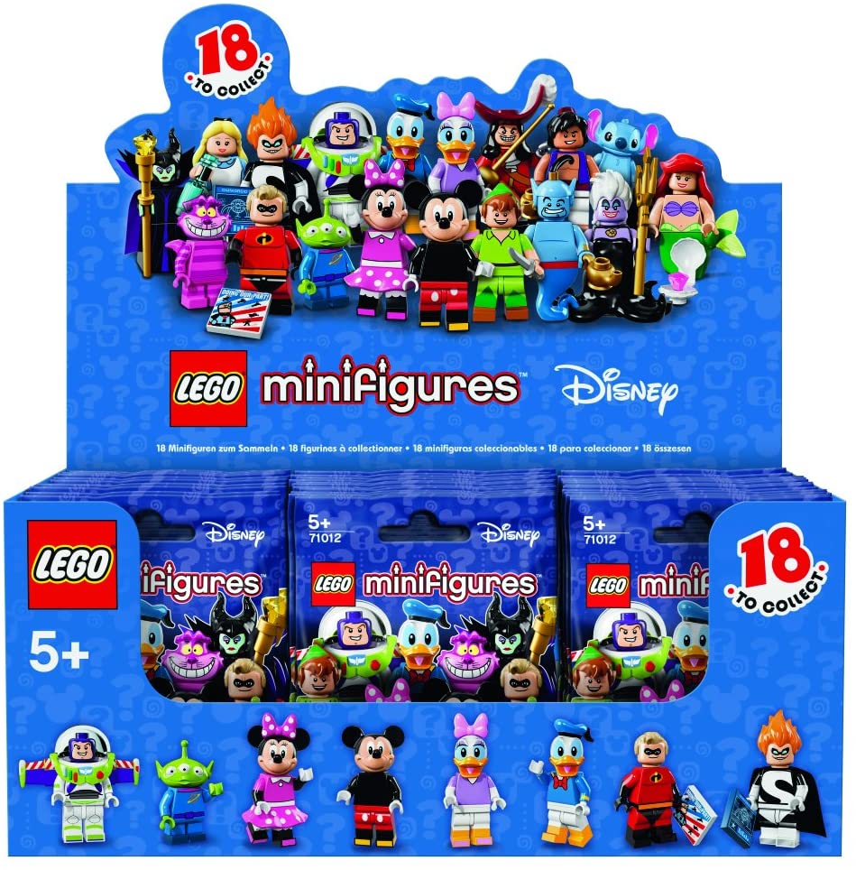 LEGO Full Set of 18 Disney Characters 71012 Mini Figures – BigaMart