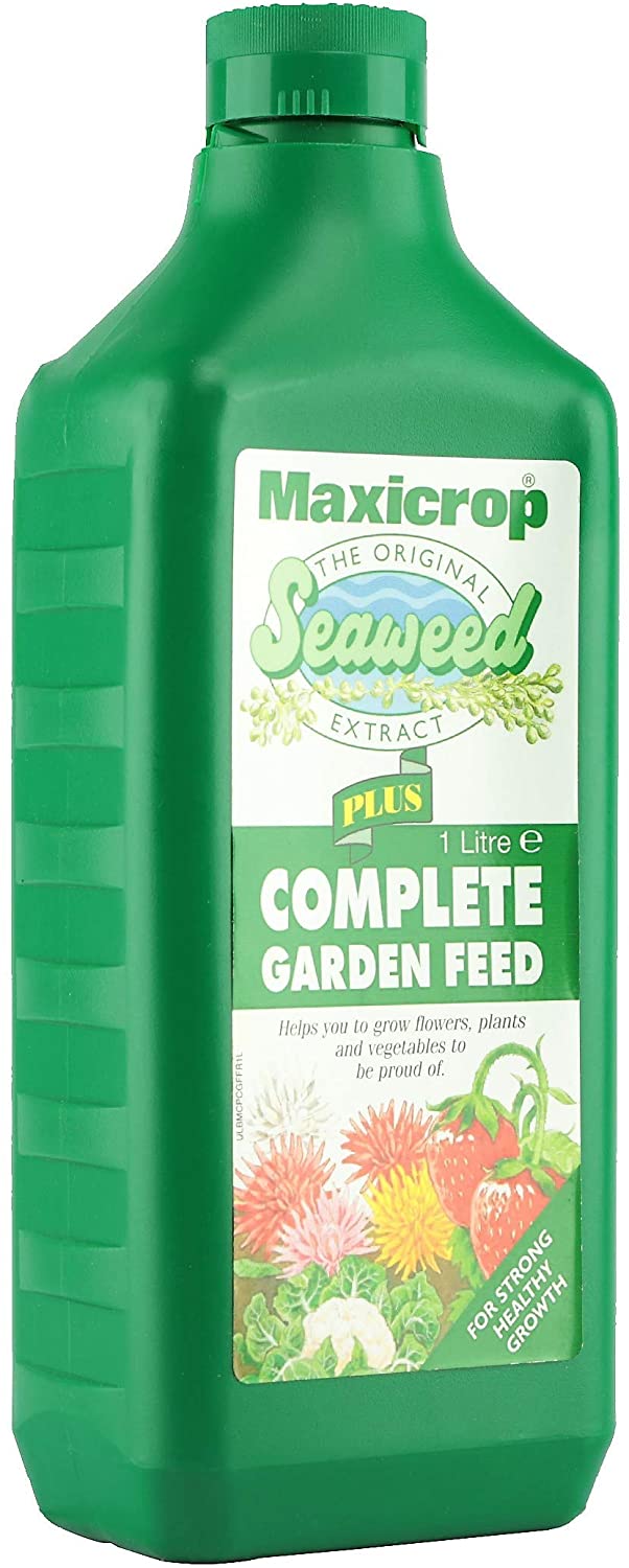 Maxicrop PPCGF61L Complete Garden Feed, Seaweed Plus Complete Garden ...
