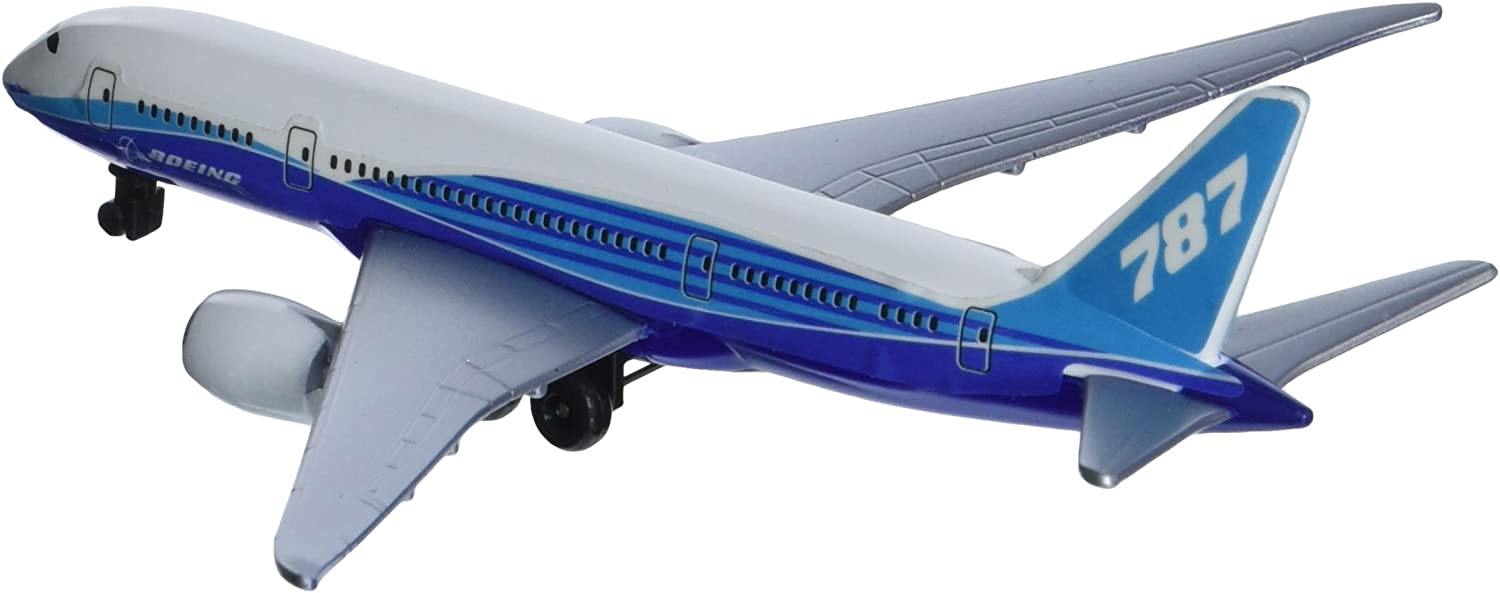 Daron (RT7474) Boeing 787 Dreamliner Single Plane, White and Blue ...