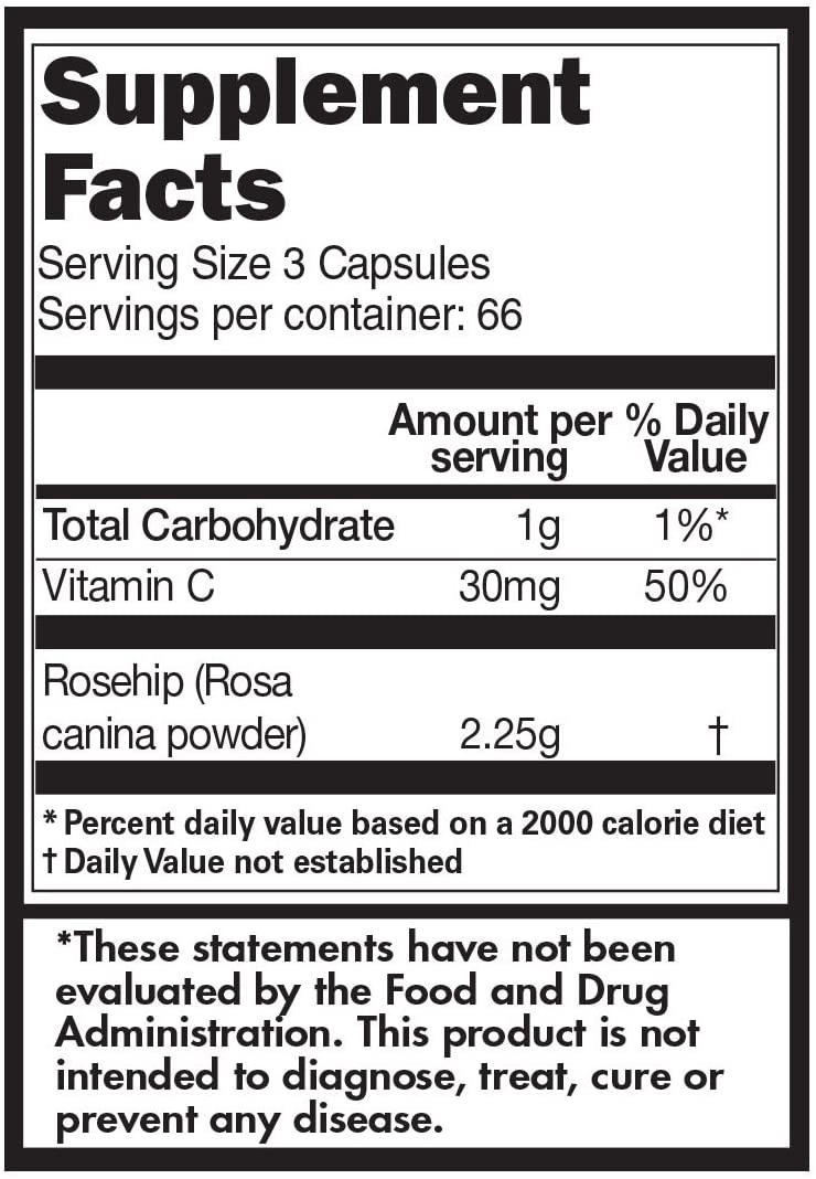 GOPO Joint Health 200 Capsules – Rose-Hip & Vitamin C – Helps maintain ...