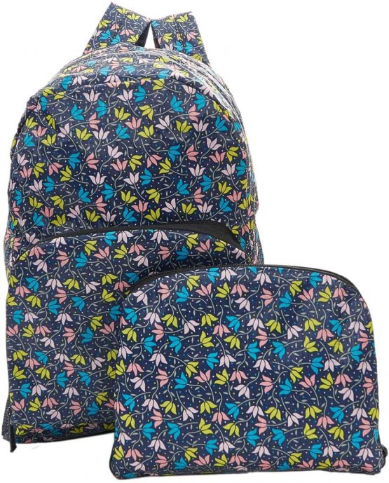Ditsy Doodle floral Expandable Backpack/Rucksack holds 20kg max 6mth ...