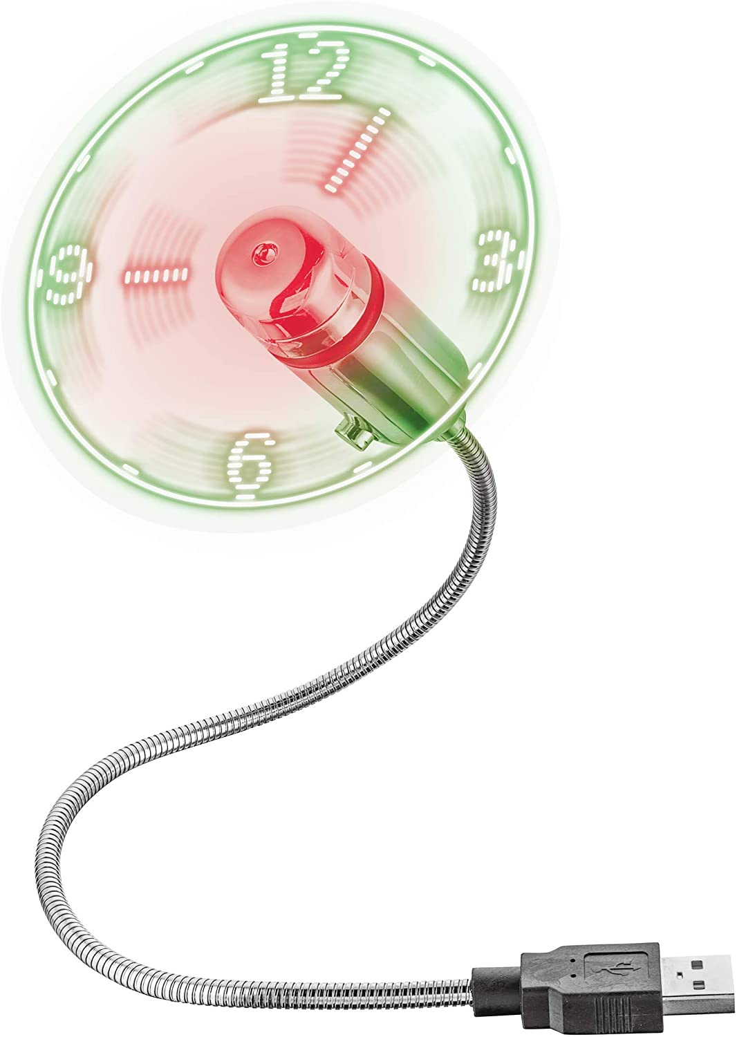 Trust 23235 Flex USB Mini Fan with Clock – BigaMart
