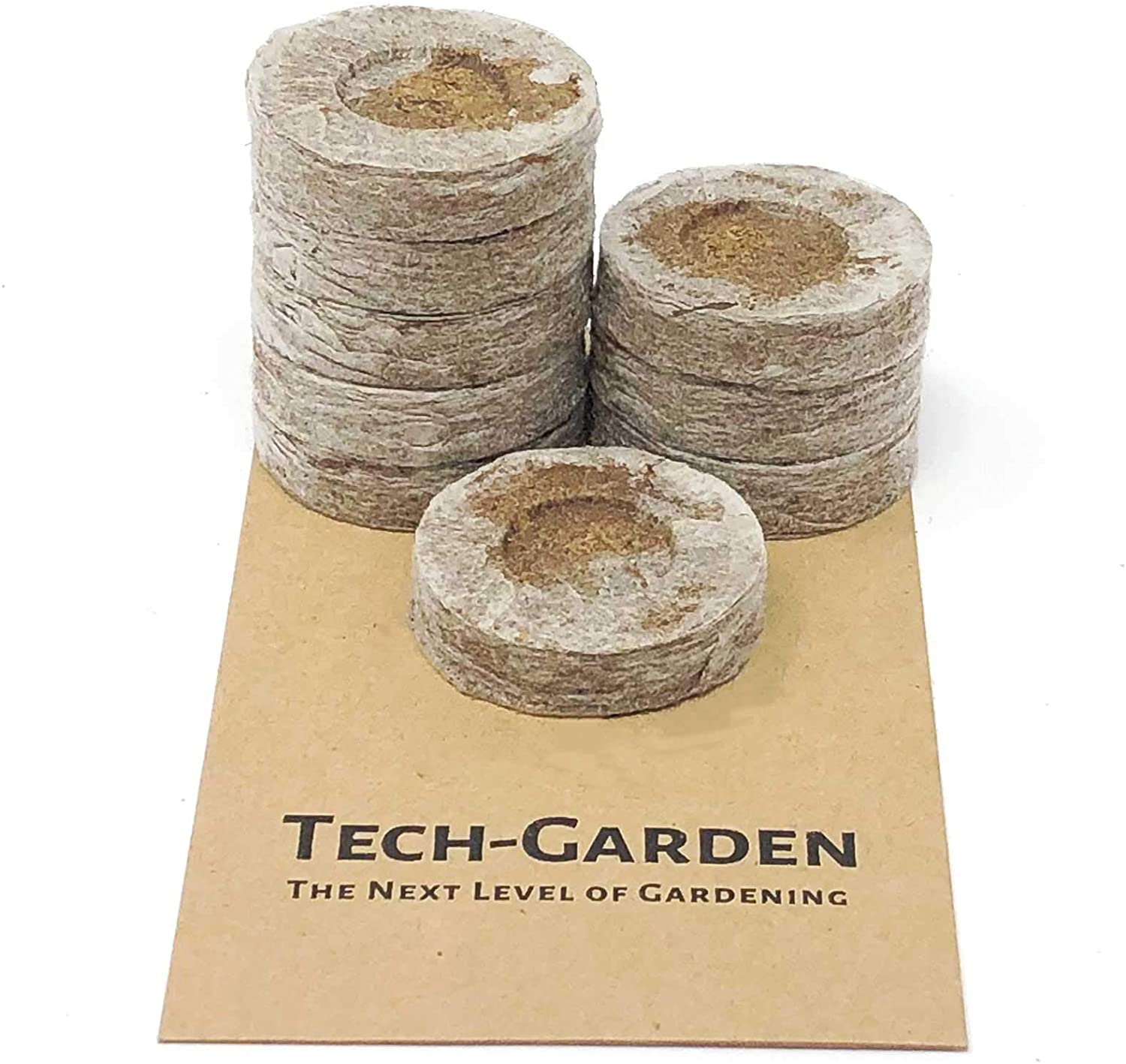 Tech-Garden 100 – Original Jiffy Peat Coir Plug Pellets Seed 33 mm ...
