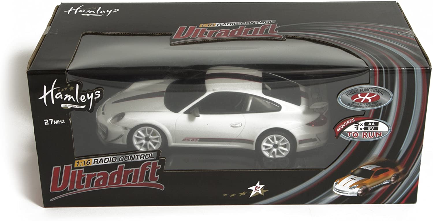 Hamleys White Porsche 911 GT3 RC Car – BigaMart