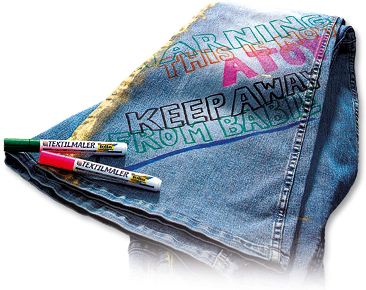 folia 581 – Textile Painter, Colouring Pencils Suitable for Almost All ...