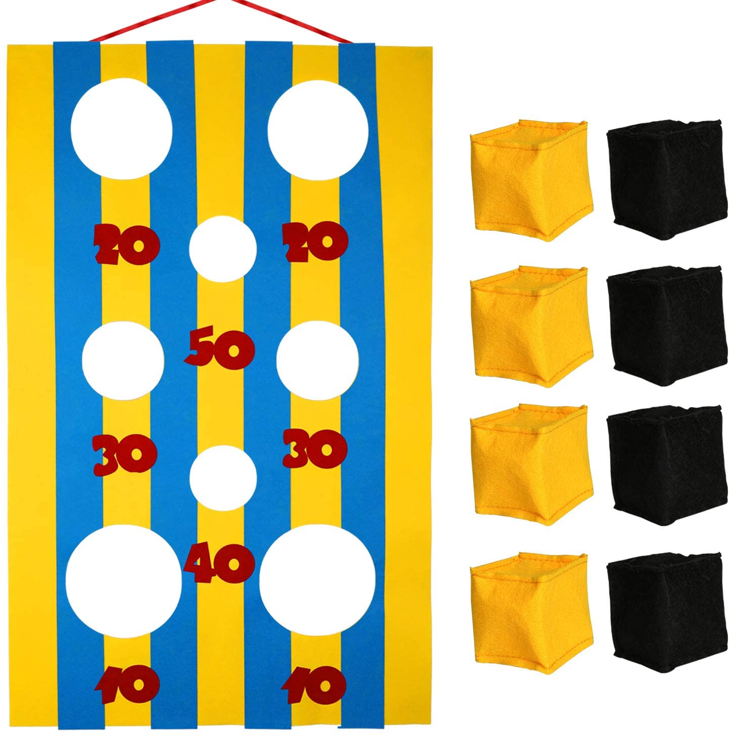 OOTSR Carnival Toss Games with 8 Bean Bag for Carnival Decorations and ...