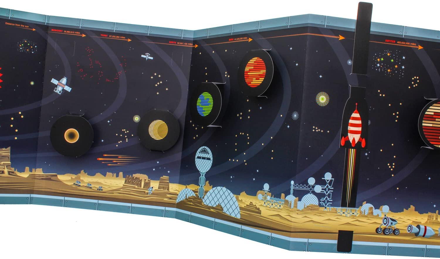 Clockwork Soldier Create Your Own Solar System 3D Wall Art Scene and ...