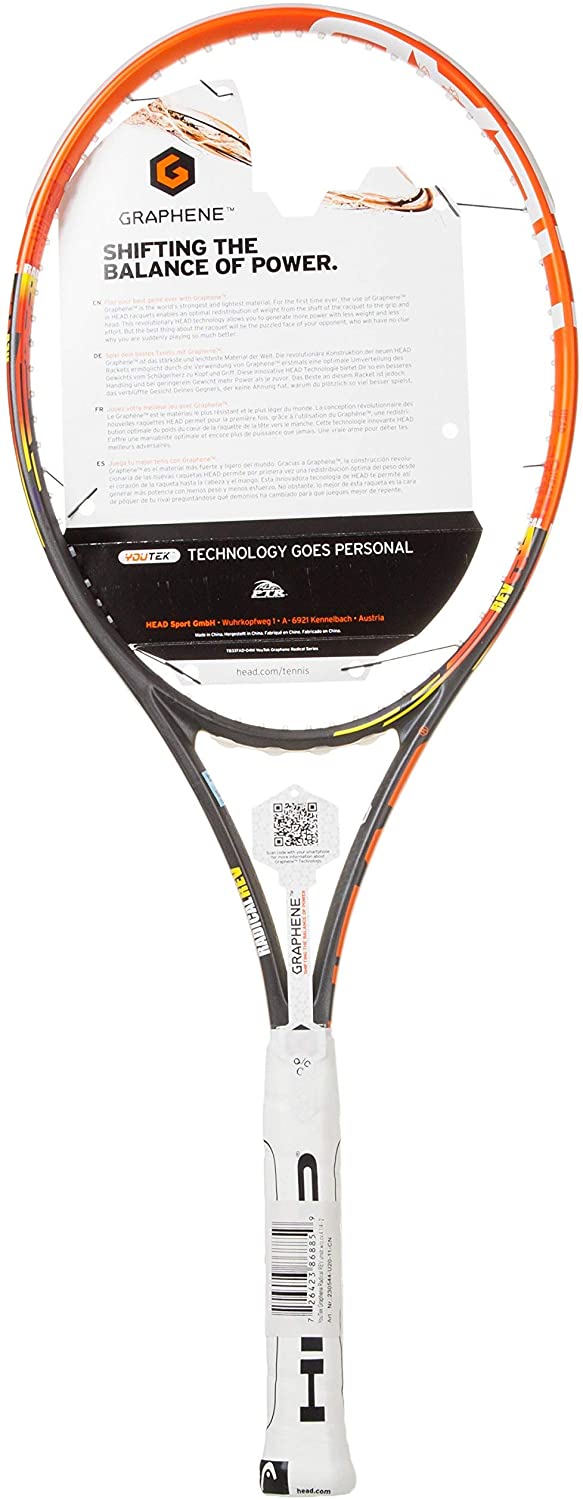HEAD YouTek Graphene Radical Rev Tennis Racket – BigaMart