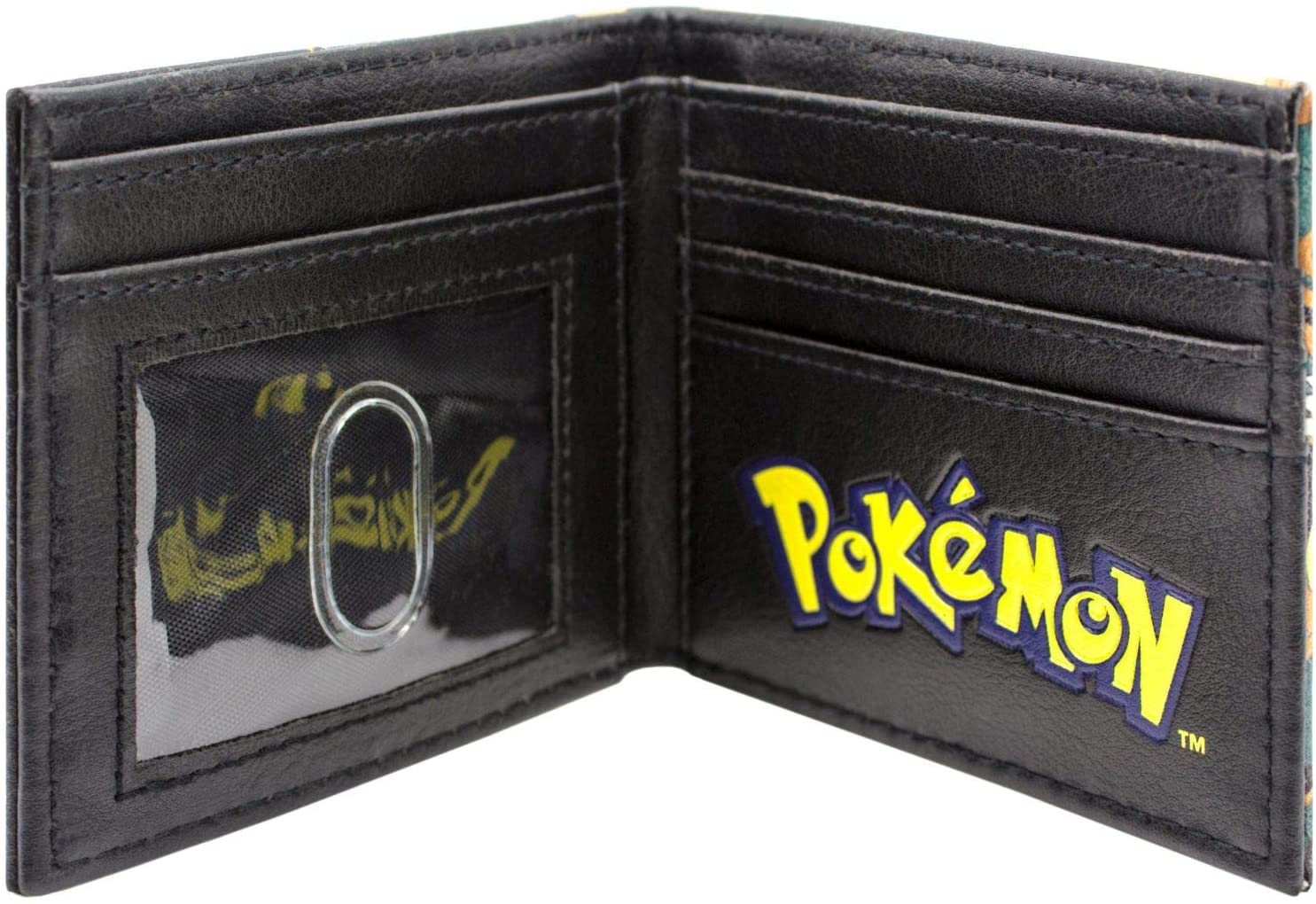 Pokemon Charizard 006 Pokeball Orange ID & Card Bi-Fold Wallet – BigaMart
