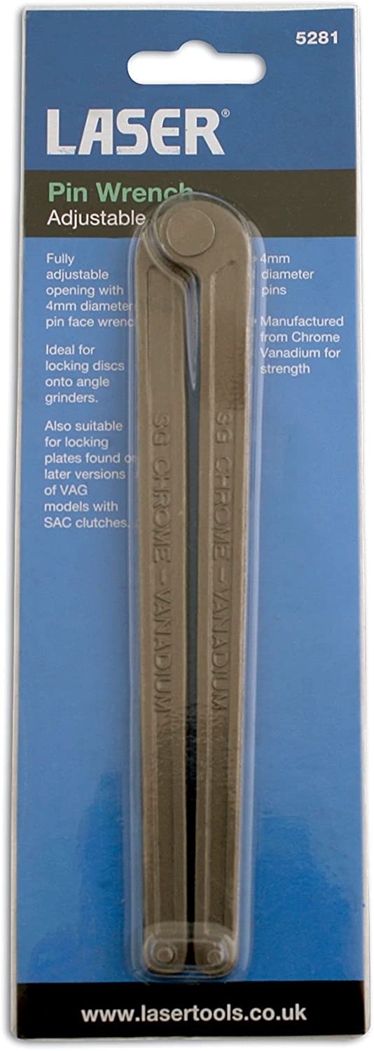 Laser LAS5281 Tools Adjustable Pin Wrench – BigaMart