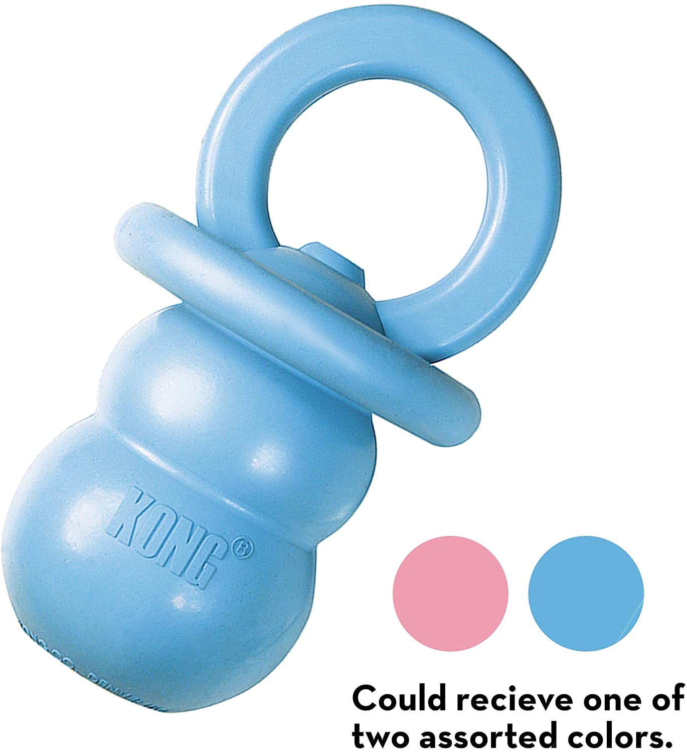 KONG Puppy Binkie Dog Toy, Medium, Assorted colors – BigaMart