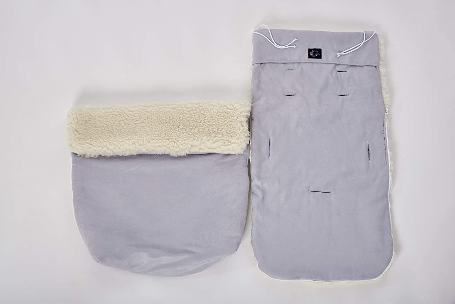 Genesis Luxury Wool Footmuffs. 100% Pure British Merino Wool Sheepskin ...