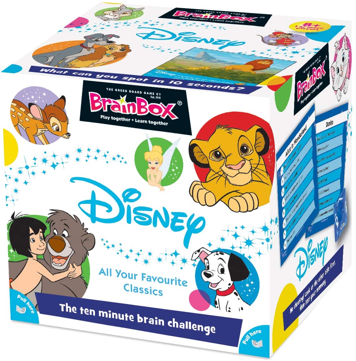 Brainbox Games GRE91034 BrainBox Disney Favourite Classics, Mixed ...