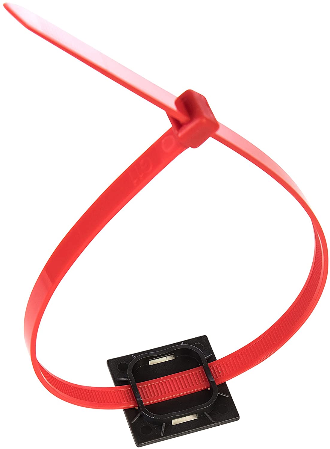 100 Pack of Black Cable Tie Bases – 19mm x 19mm (3/4″) – Premium ...