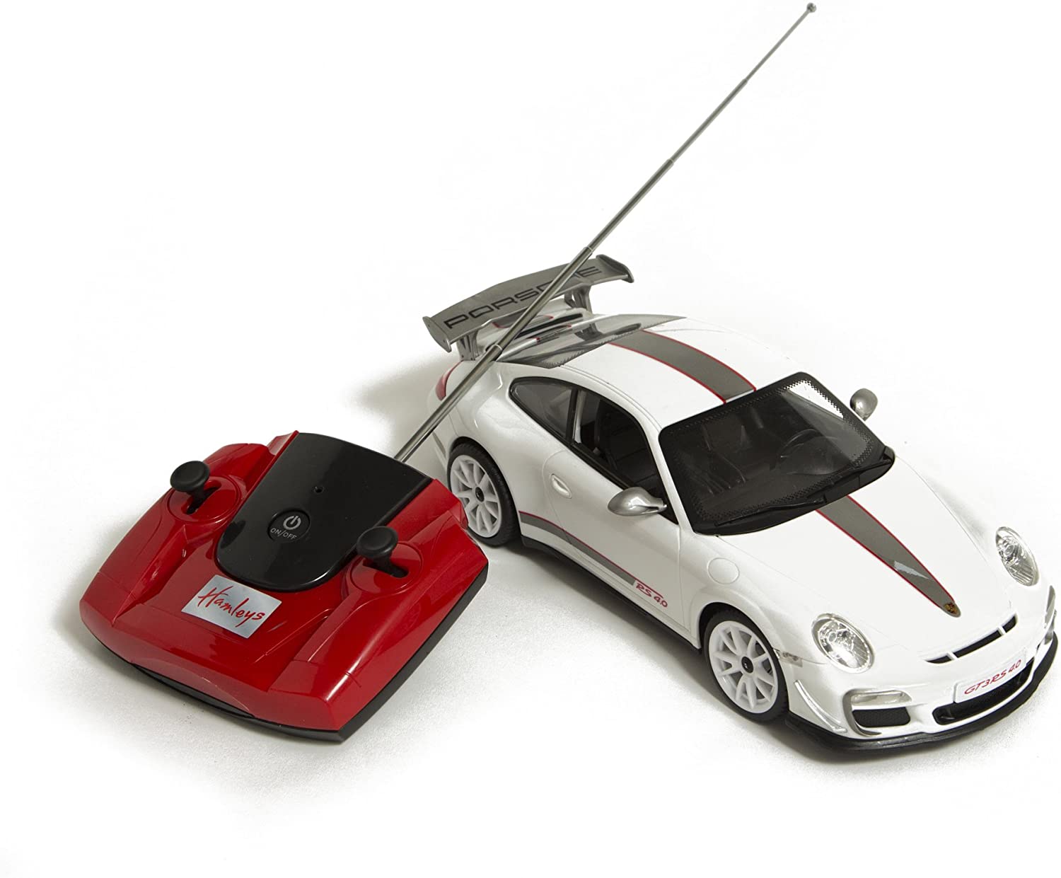 Hamleys White Porsche 911 GT3 RC Car – BigaMart