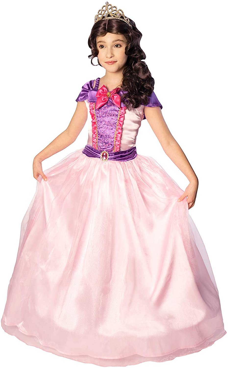 Cesar Princess Sarah Fancy Dress Costume F913-004, Pink and Purple ...