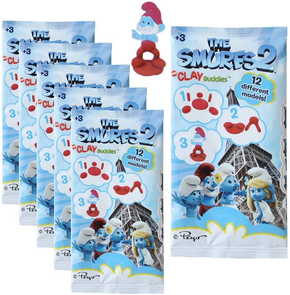 Smurfs from the the Film Smurfs 2 in 12 various Knet figures. Super ...