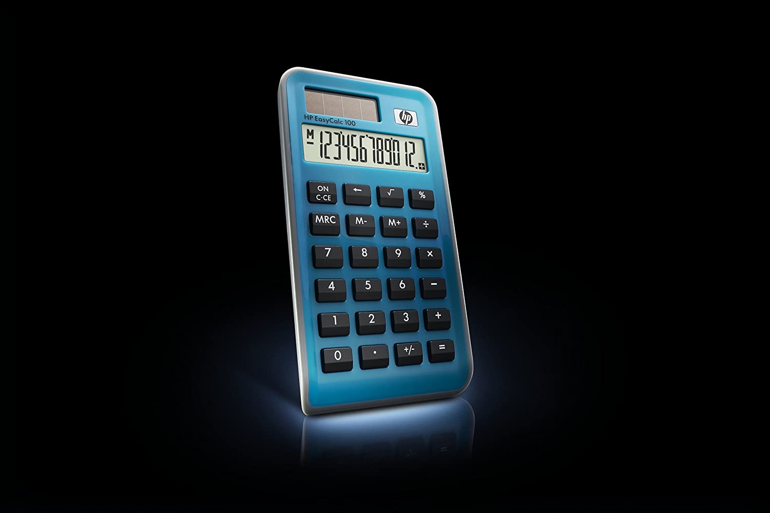 Hewlett Packard EasyCalc 100 Handheld Calculator – BigaMart