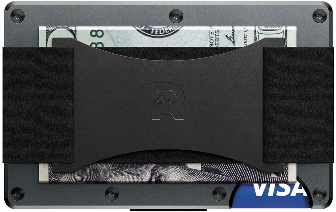 The Ridge Wallet Authentic | Minimalist Metal RFID Blocking Wallet ...