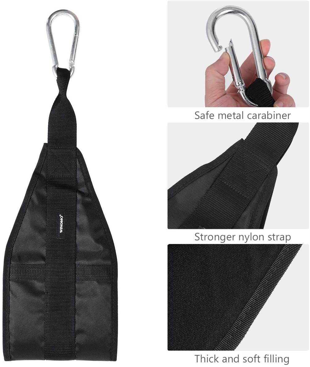 WINOMO Fitness Ab Straps Hanging Abdominal Slings with Quick Locks for ...
